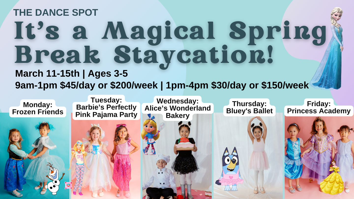 *Events Page* | The Dance Spot | Dance Classes | Kids | Adults