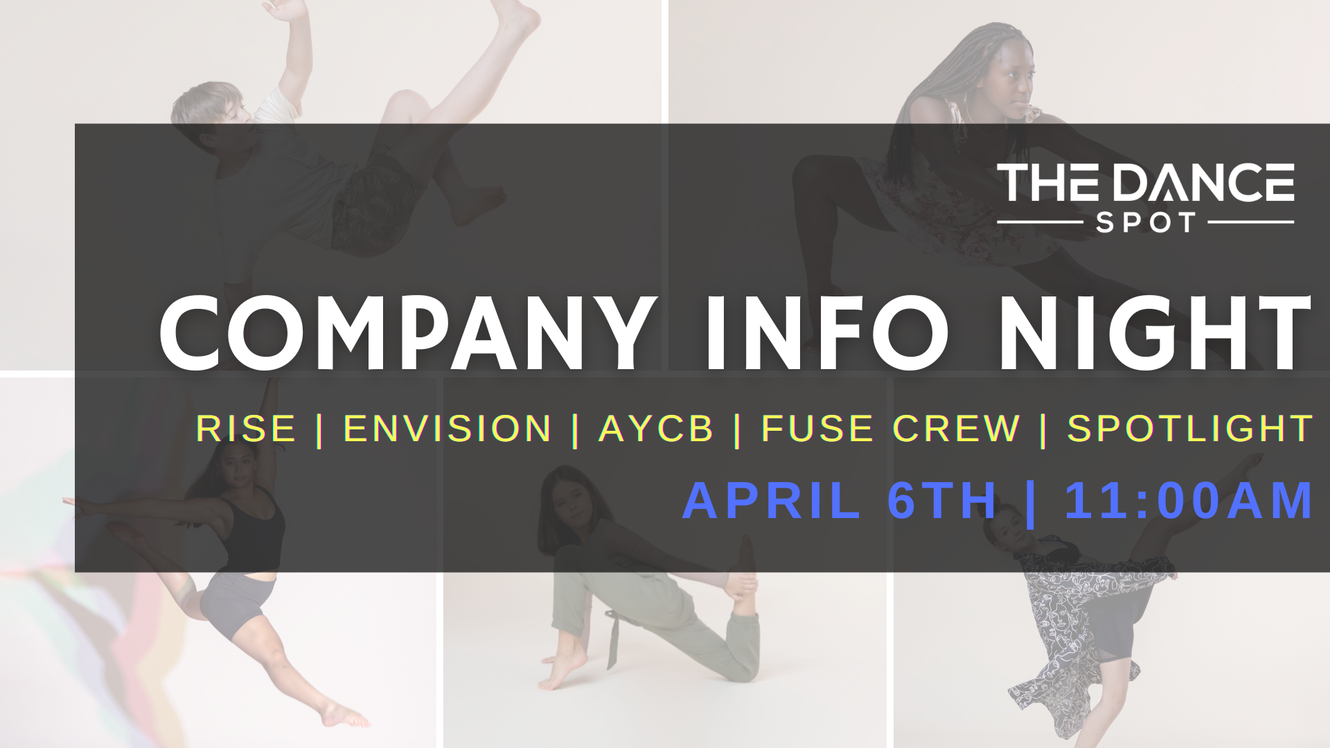 *Events Page* | The Dance Spot | Dance Classes | Kids | Adults