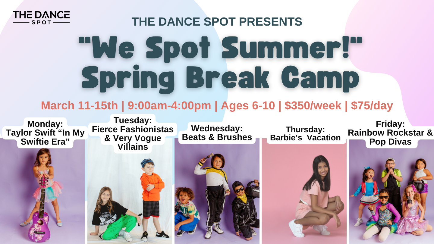 *Events Page* | The Dance Spot | Dance Classes | Kids | Adults