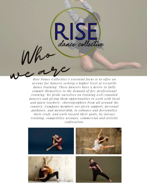 Rise Company Info | The Dance Spot | Dance Classes | Kids | Adults